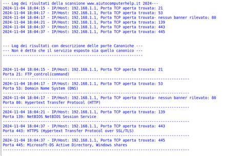 Scan Python Vs Ssh Dns Tcp E Udp All Ports