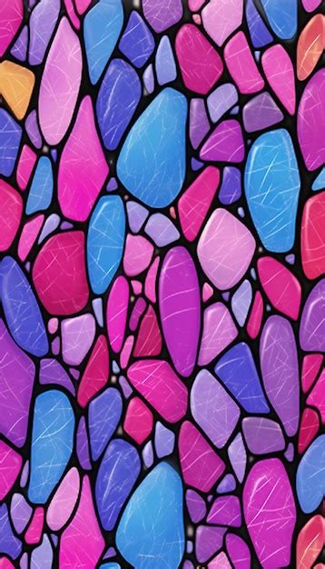 Premium Ai Image Colorful Patter 3d Background