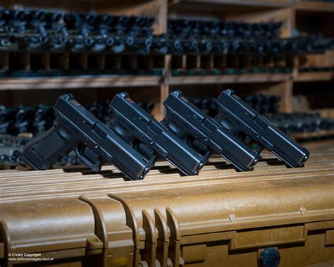 GLOCK 17 GEN 4 L131A1 9mm Pistol Pictured In An Armoury Flickr