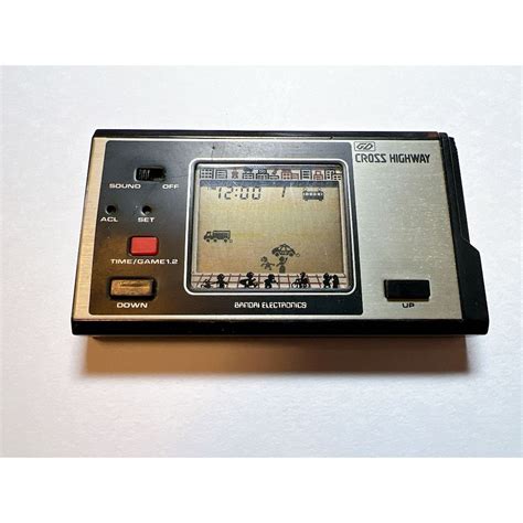 Bandai Game And Watch Cross Highway Lsi เกม Lcd ดจทล วนเทจ ยอนยค จากญปน Shopee