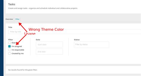 theme colors not used · issue 203 · humhub tasks · github