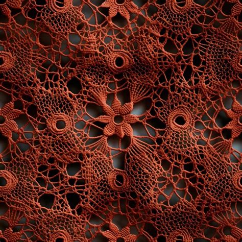 Premium Ai Image Lace Texture