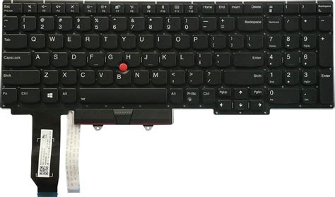 Autens Replacement Us Keyboard For Lenovo Thinkpad E15 2019 Year E15 Gen 2 Gen 3