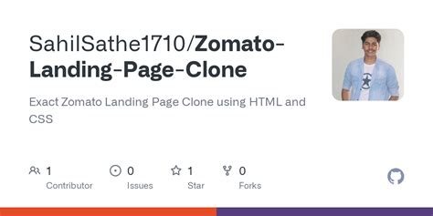 Github Sahilsathe1710zomato Landing Page Clone Exact Zomato Landing Page Clone Using Html