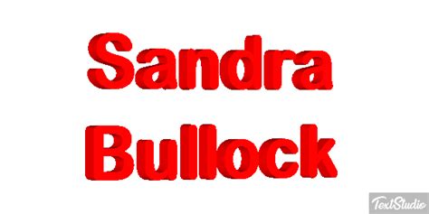 Sandra Bullock Celebrity Animated Logo Designs Sandra Bullock Celebrity Animated Logo Designs