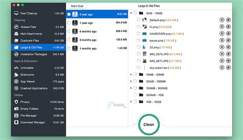 OS Cleaner Pro Disk Cleaner For MacOS FileCR
