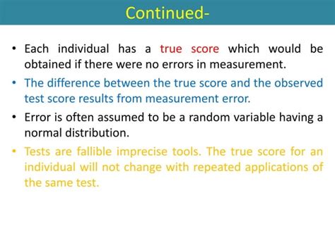 classical test theory ctt by dr jai singh pptx standardized