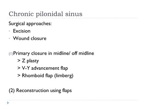 Pilonidal Sinus Ppt