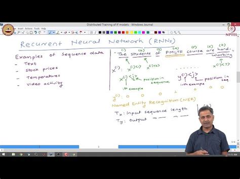 Free Video Recurrent Neural Networks Part 1 Lecture 29 From Nptel