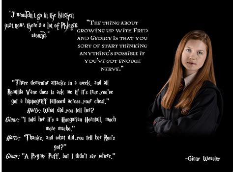 Ginny Weasley Quotes