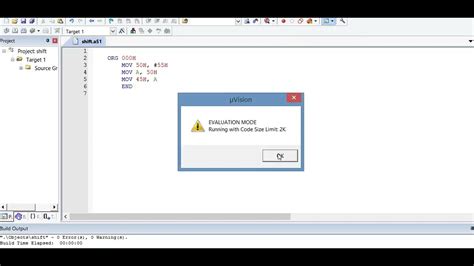 Program For Copy 55 Number 50h To 45h Location Using Keil µvision5 C51 8051 Micro Controller