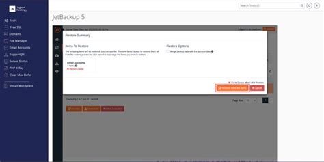 Cara Melakukan Restore Email Account Menggunakan Jetbackup Di Hosting