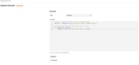 How To Delete All Record In Doctype Frappe Framework Frappe Forum