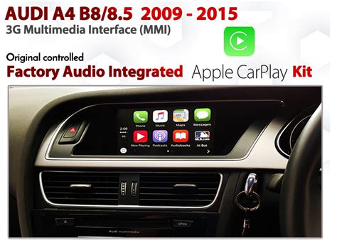 Apple Carplay For Audi A4 B8 8 5 3g Mmi Audio Integrated Apple