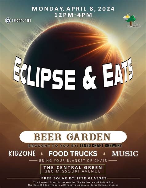 Eclipse And Eats The Central Green Jeffersonville 8 April 2024 Allevents