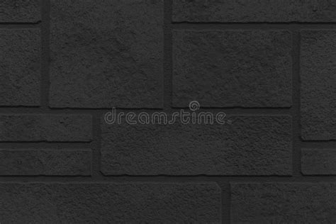 Pattern Of Black Stone Cladding Wall Tile Texture And Seamless