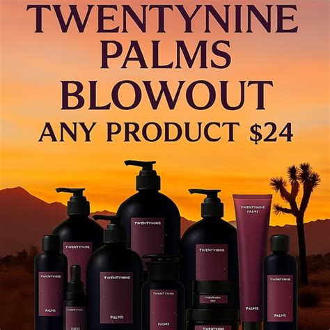 Twentynine Palms Skincare Twentynine Palms Everything 24 Poshmark