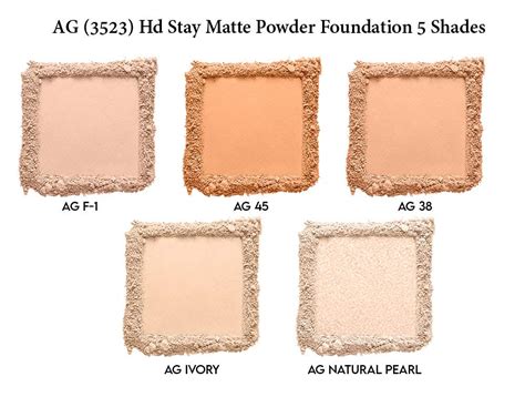 Aqua Color Line Hd Stay Matte Powder Foundation Rozzanapk