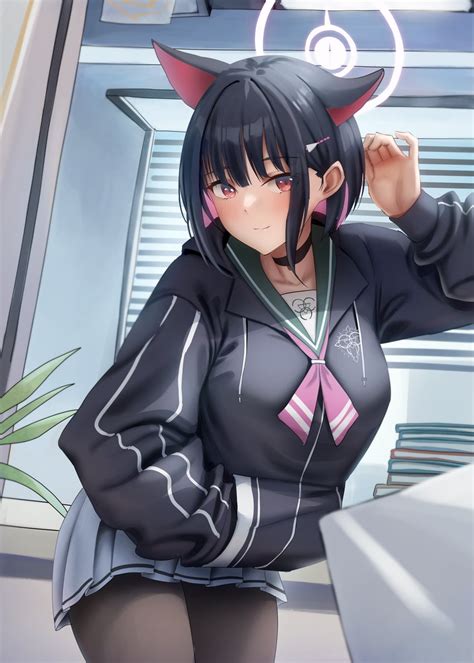 Kazusa Blue Archive Drawn By Gileu Danbooru