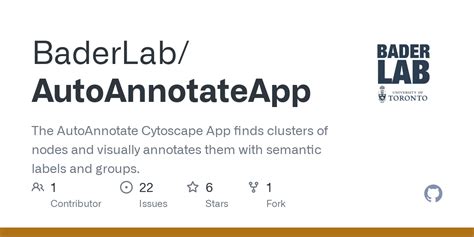 Github Baderlabautoannotateapp The Autoannotate Cytoscape App Finds