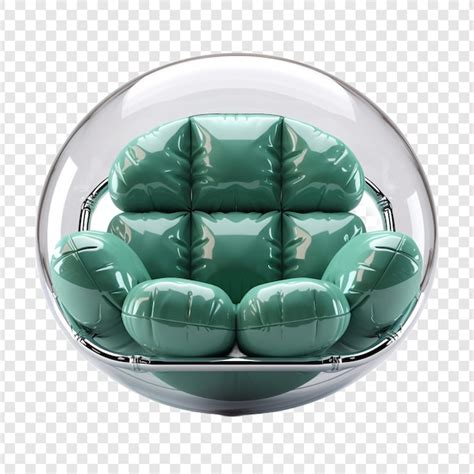 투명한 배경에 고립된 거품 의자 무료 Psd 파일