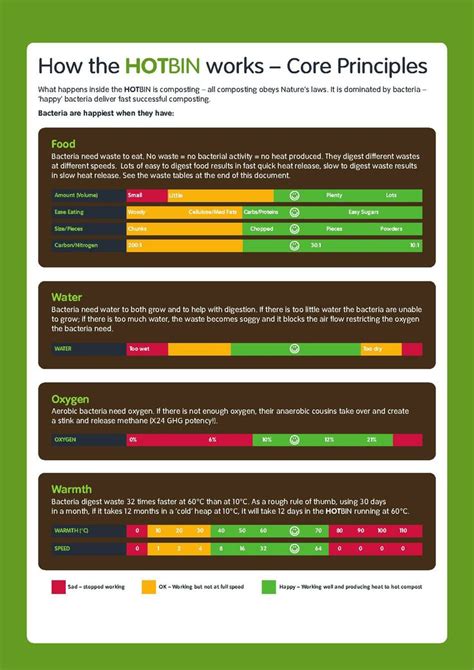 Composting Core Principles The Basics Visual Ly Compost Types