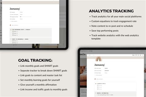 Content Creator Notion Dashboardtemplate For Bloggers Notion Blog