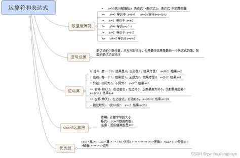 输入输出；运算符和表达式；控制结构xmind xmind 输入输出 csdn博客
