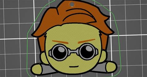 Jjk Nanami Keychain By 3dcityquilmes Download Free Stl Model