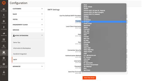 sendgrid extension aitoc documentation