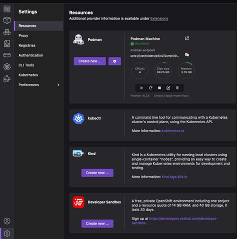 Connect Podman Desktop To The Developer Sandbox Install Podman Desktop And Connect It To Your