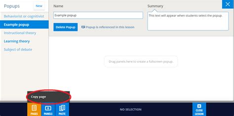Popups Overview Adinstruments