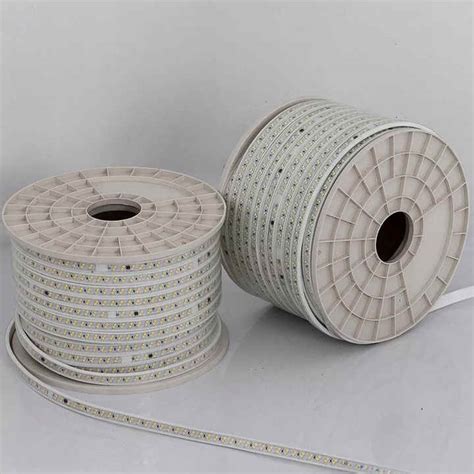 2835 Dual Row Led Strip Light 110v 220v Ac Ip67 Waterproof 120 180leds