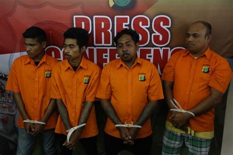 Ini 4 Pengeroyok Hermansyah yang Sudah Ditangkap
