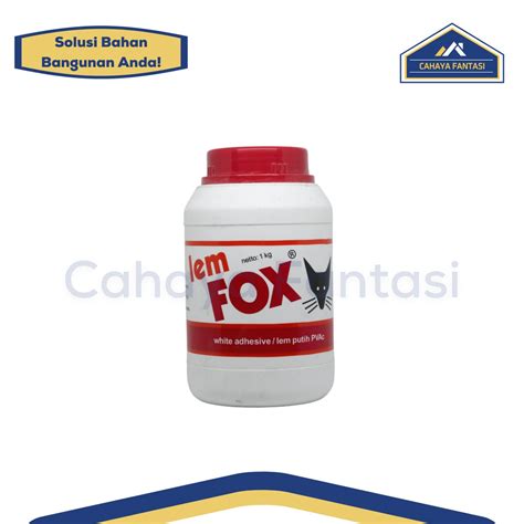 Jual Lem Fox Putih Pvac Shopee Indonesia