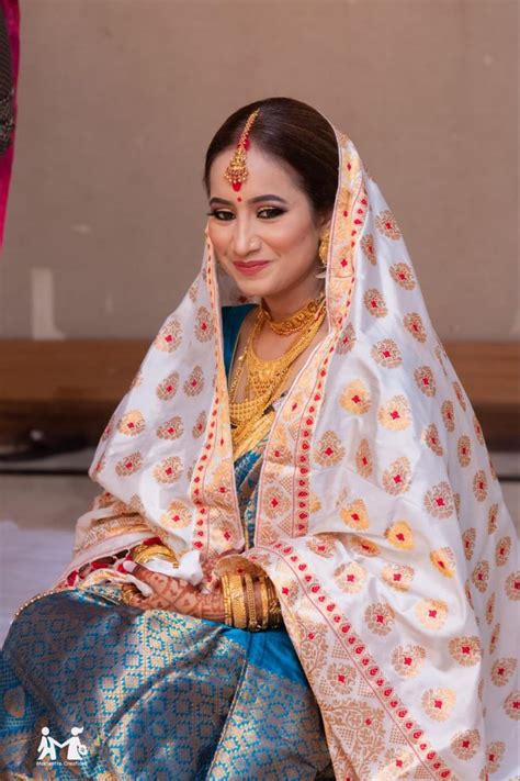 Assamese Bride Saree Trends Combination Dresses Clothes For Women