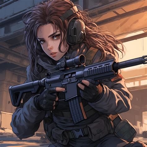Armed Anime Girl Images Free Download On Freepik