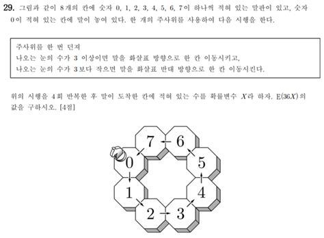 2022 사관학교 수학 확률과 통계 29번 봉봉수학 2022 사관학교 수학 확률과 통계 29번 봉봉수학