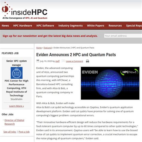 Hpcnow On Linkedin Hpc Quantum Quantumcomputing