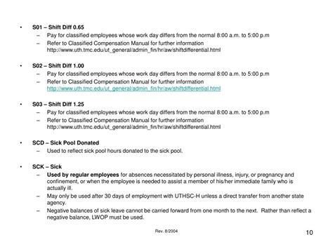 Ppt Tms Codes And Explanations For Timekeepers Powerpoint Presentation Id