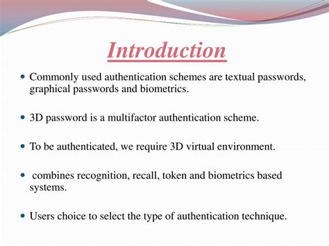 Ppt 3d Password Powerpoint Presentation Free Download Id3582447