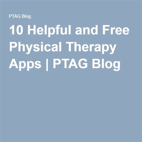 100 Pta Ideas In 2025 Physical Therapy Massage Therapy Therapy