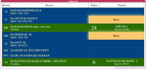 Token Display And Queue Management System Logic Research Labs