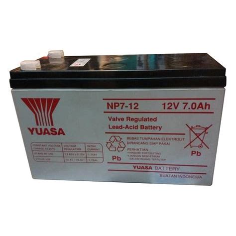 Jual Aki Baterai Vrla Ups Kering Mf Battery Yuasa V Ah Kota Surabaya Surabaya