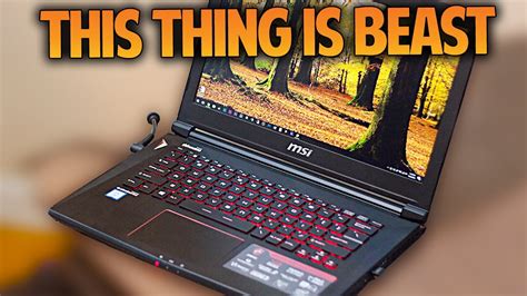 Razer Blade Killer Msi Gs43vr Gaming Laptop Youtube