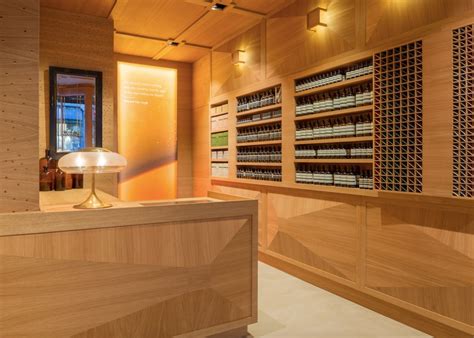 Snøhetta Clads Aesop Store With Faceted Oak Panelling