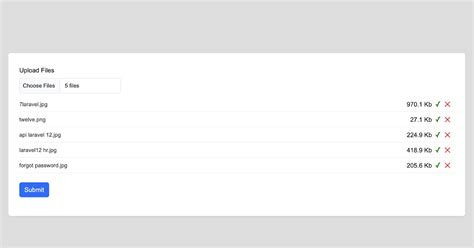 Multi File Upload Form Using Bootstrap 53 And Jquery