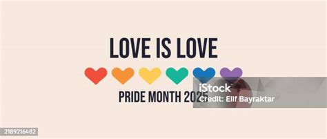 프라이드 월 배너 프라이드 플래그 색상 하트 모양 2025년 프라이드의 달과 함께하는 Lgbtq 무지개 깃발 0명에 대한 스톡 벡터 아트 및 기타 이미지 Istock