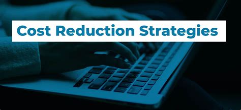 Cost Reduction Program The Bottom Line Group