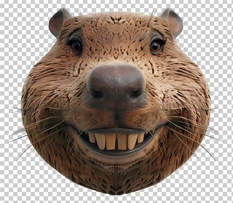 Beaver Face Smiling Beaver Face Png Clipart Beaver Beaver Face Dam Forest Nature Free